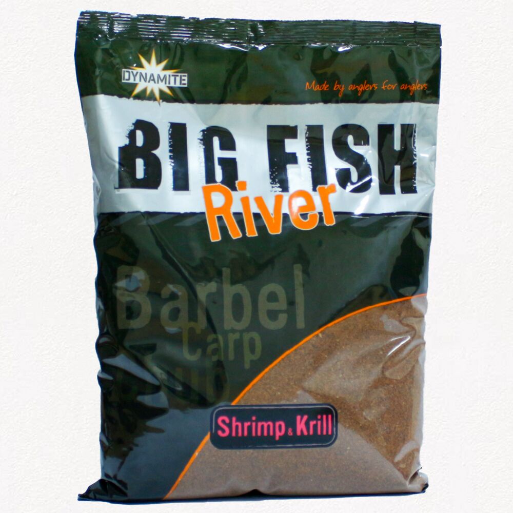 Buy Dynamite Baits Big Fish River Groundbait – Shrimp & Krill – 1.8kg ...